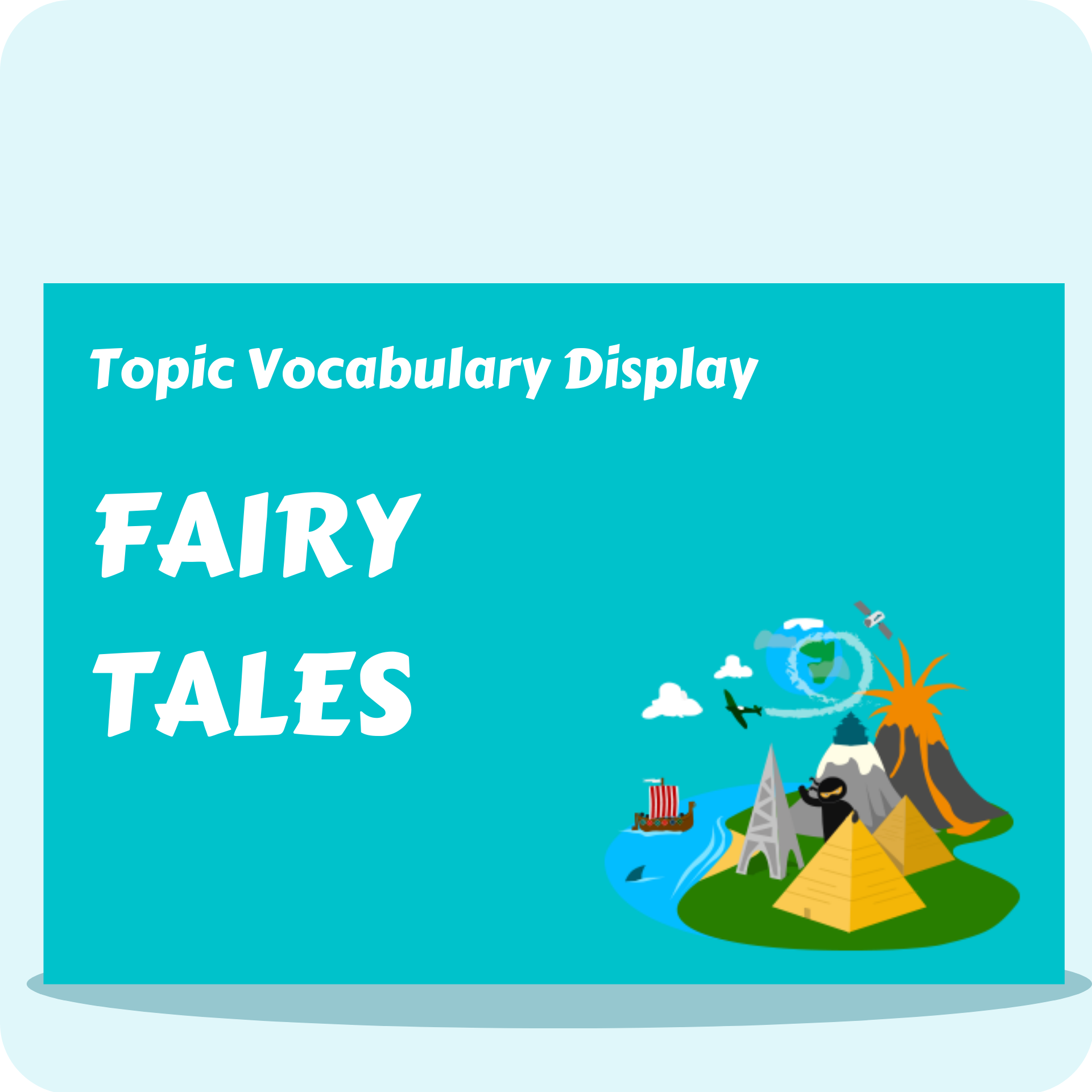 Fairy Tales Vocabulary Display Pack – Vocabulary Ninja