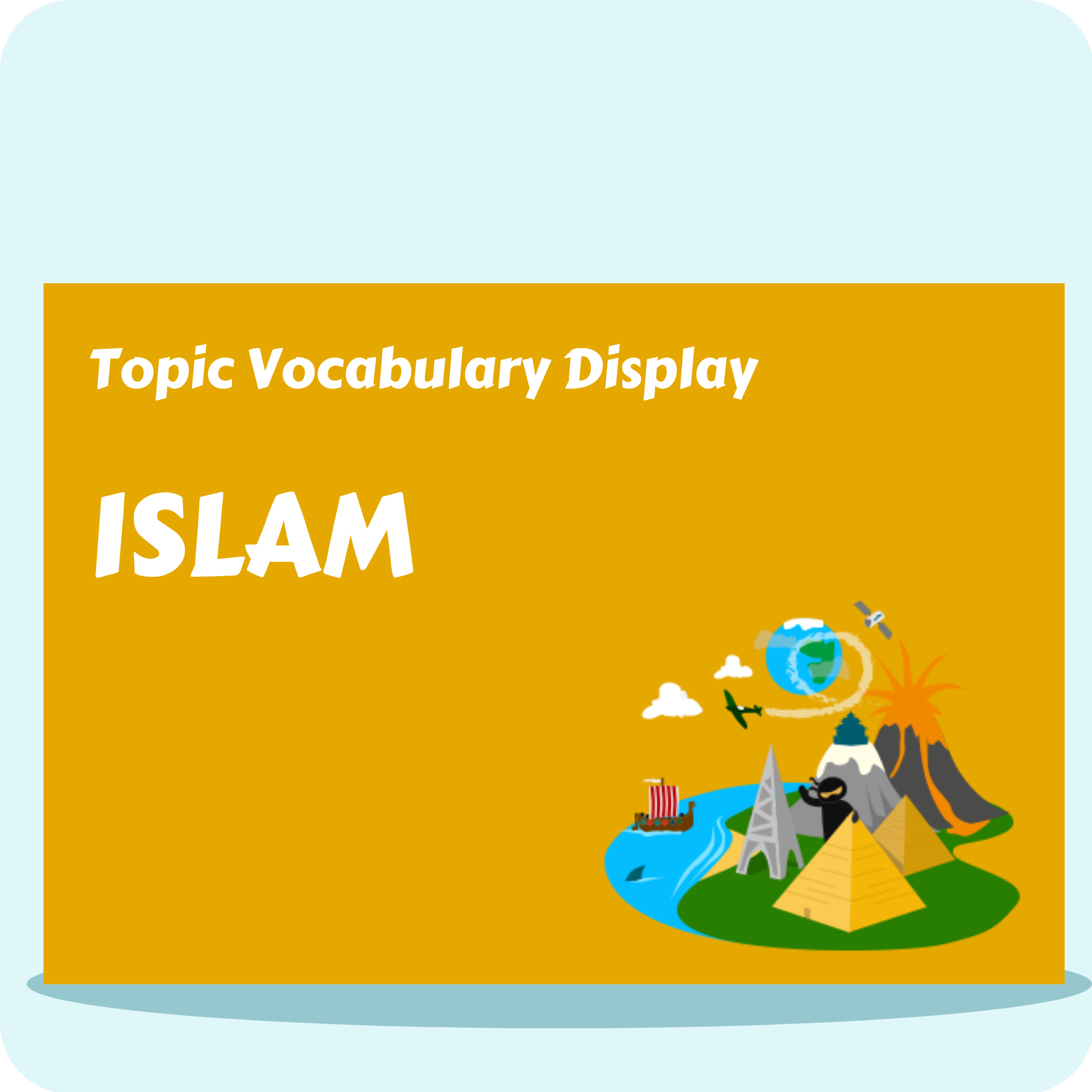 Islam – Vocabulary Ninja