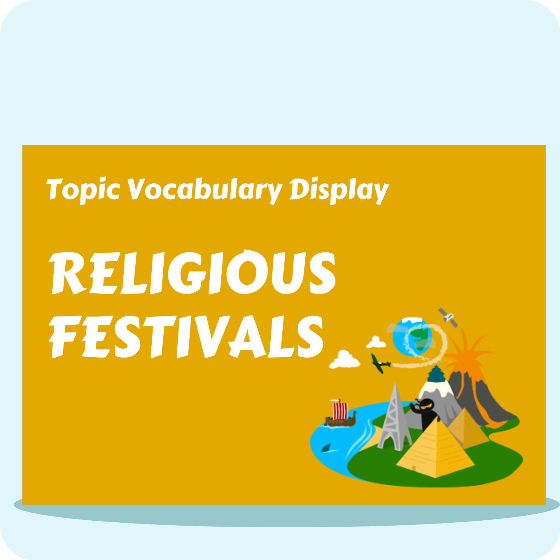 Religious Festivals – Vocabulary Ninja