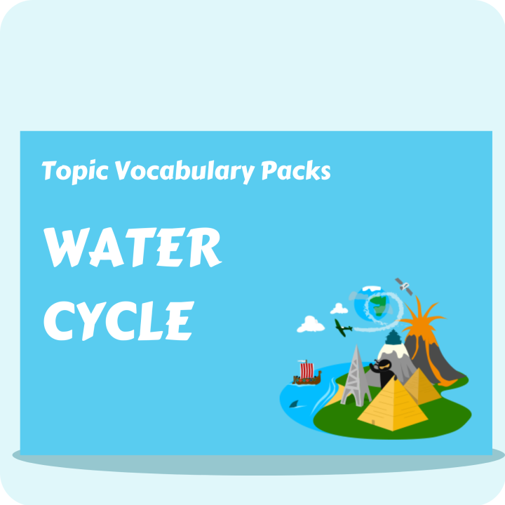 Water Cycle Topic Vocabulary Pack – Vocabulary Ninja