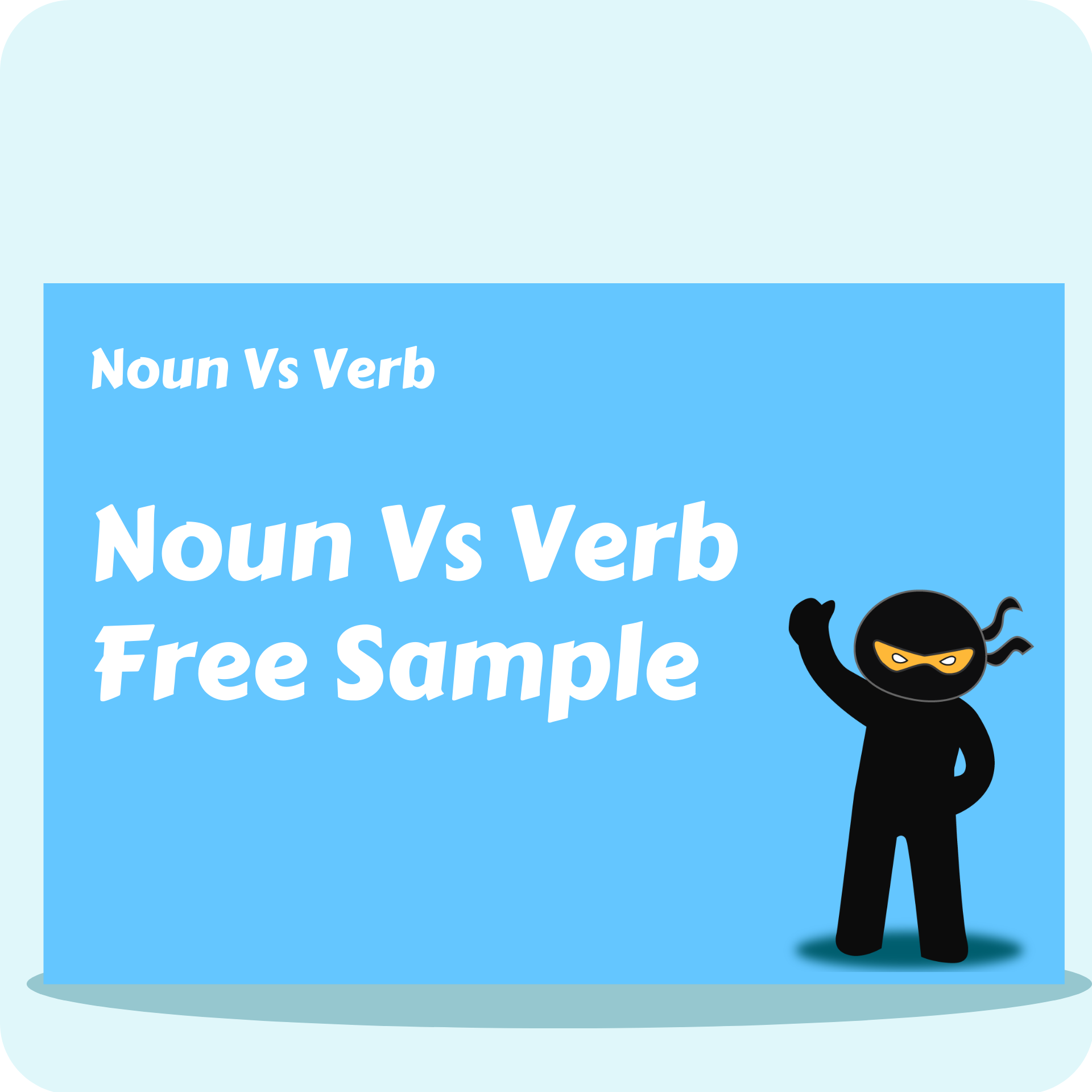 Noun Vs Verb – Vocabulary Ninja