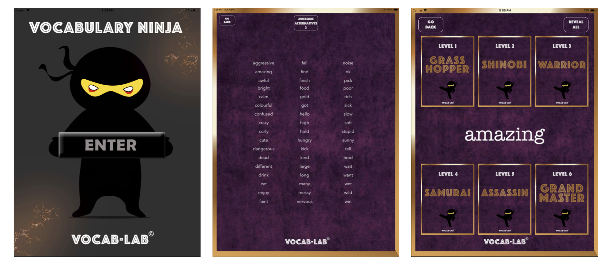 Vocab-Lab – Vocabulary Ninja