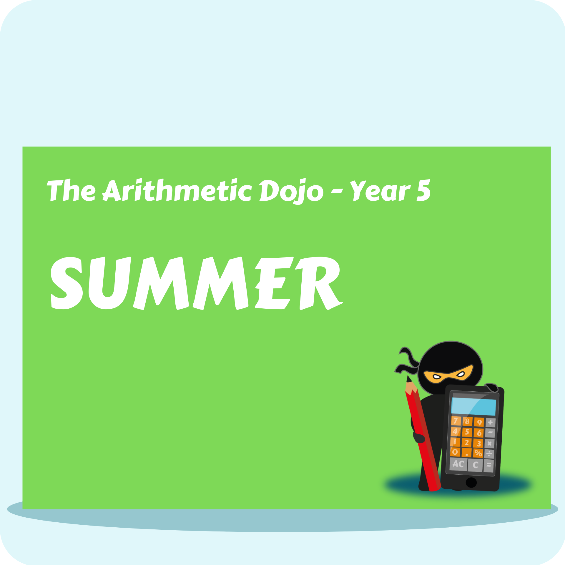 The Arithmetic Dojo Year 5 – Summer – Vocabulary Ninja