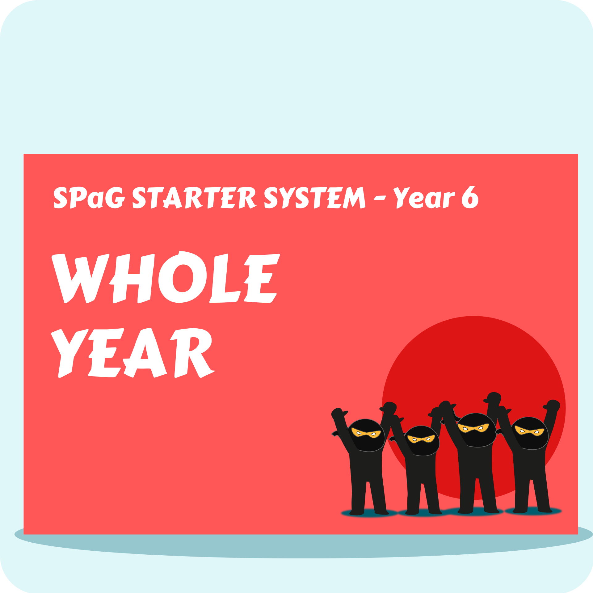SPaG Starter Year 6 – Whole Year – Vocabulary Ninja
