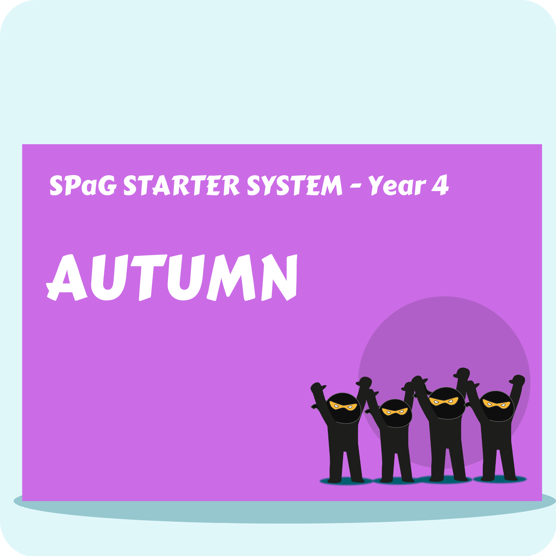 SPaG Starter Year 4 – Autumn – Vocabulary Ninja