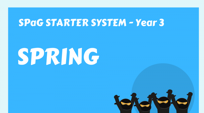 SPaG Starter Year 3 - Spring | Vocabulary Ninja