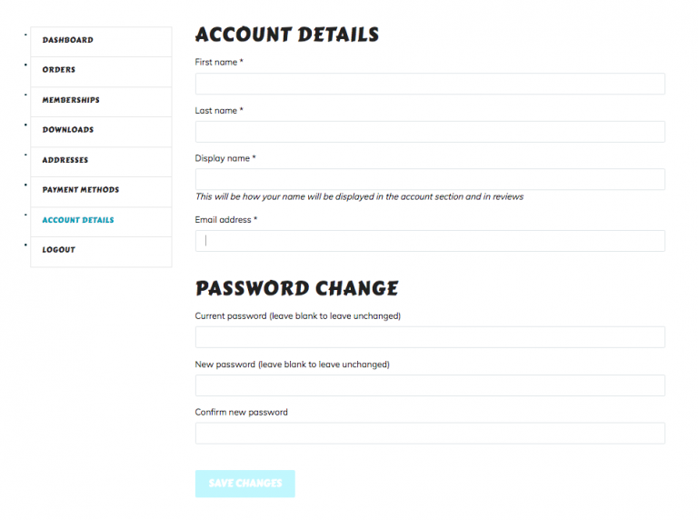 How do I change my account details? – Vocabulary Ninja