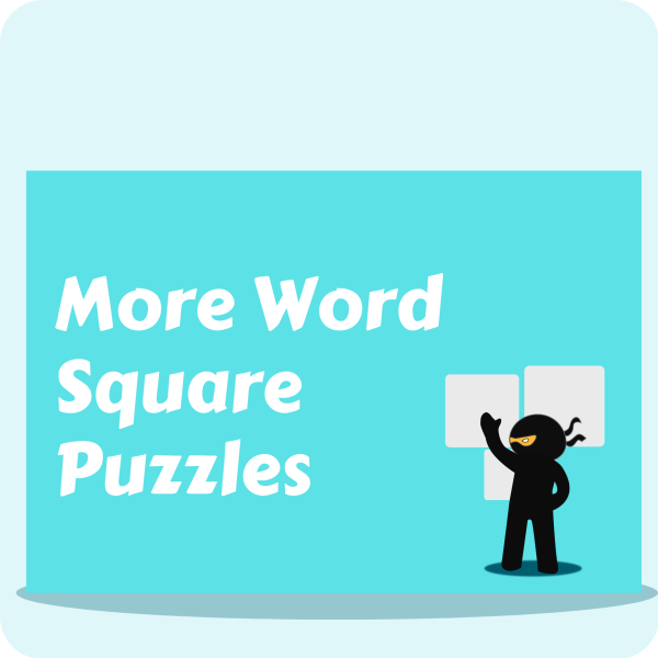 Word Square Puzzles – Vocabulary Ninja