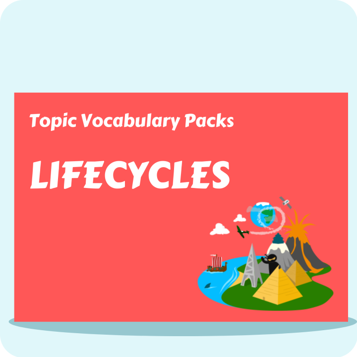 Lifecycles Topic Vocabulary Pack – Vocabulary Ninja