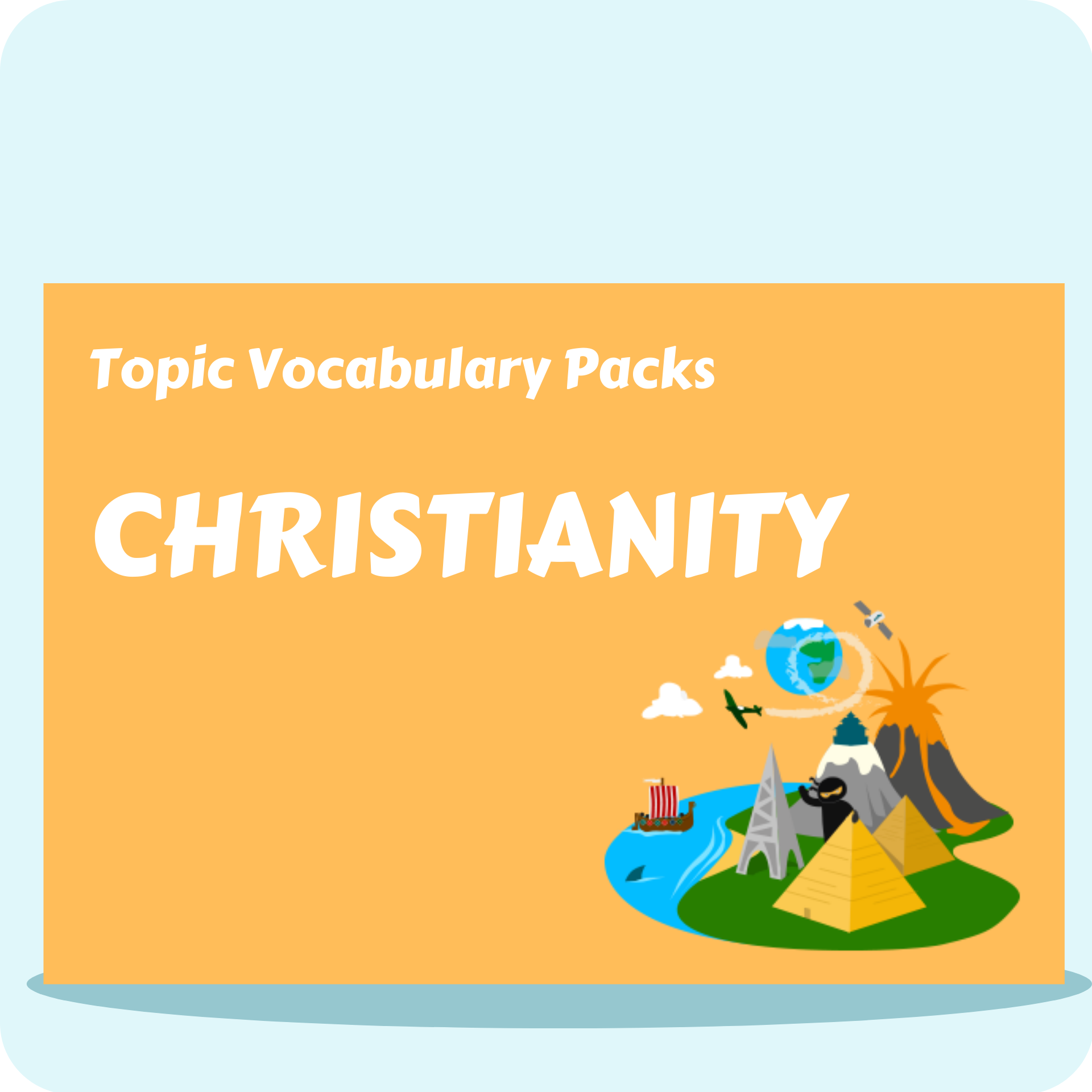 Christianity Topic Vocabulary Pack – Vocabulary Ninja