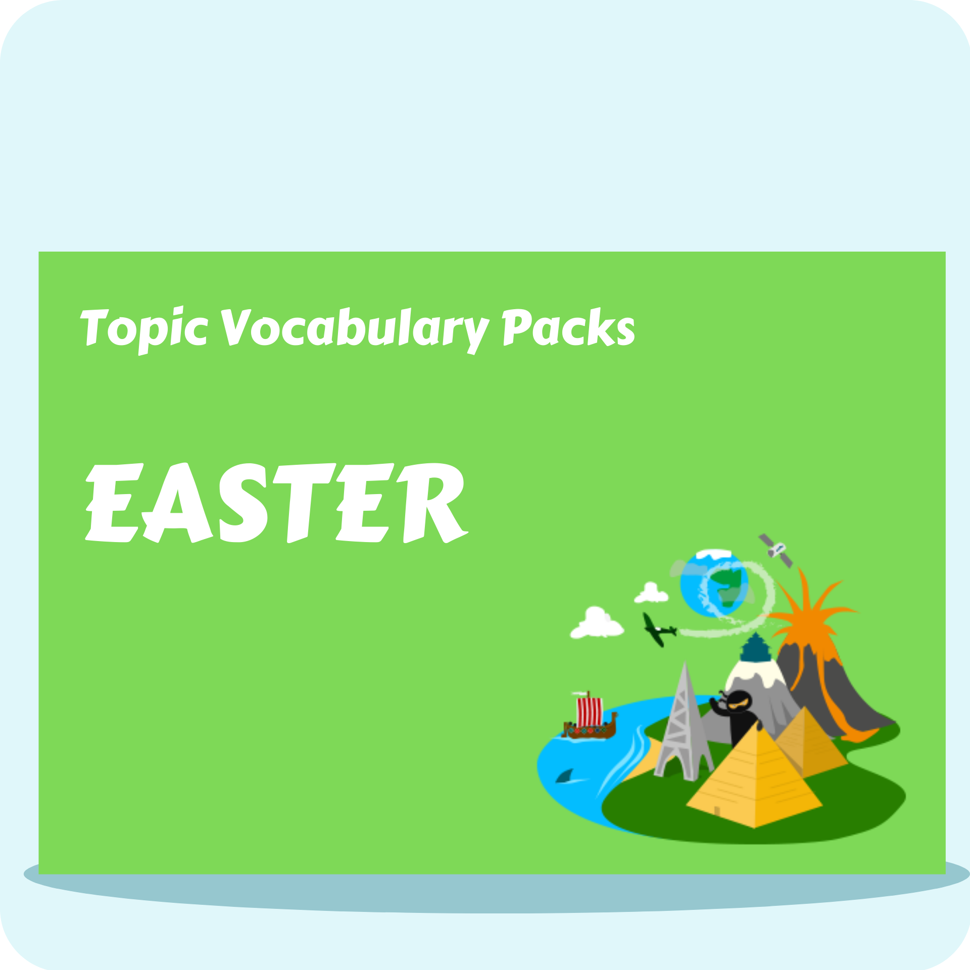 Easter Topic Vocabulary Pack – Vocabulary Ninja