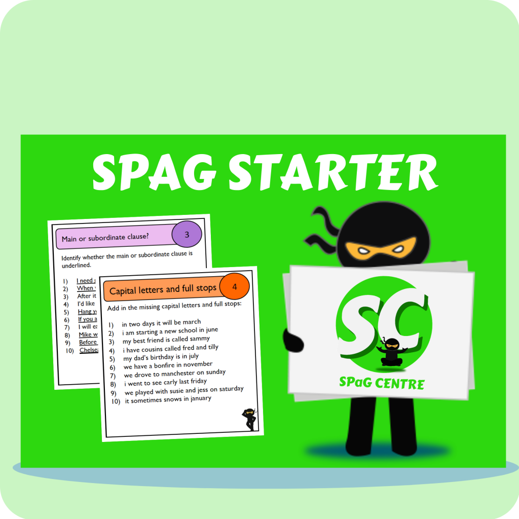 SPaG Centre – Vocabulary Ninja