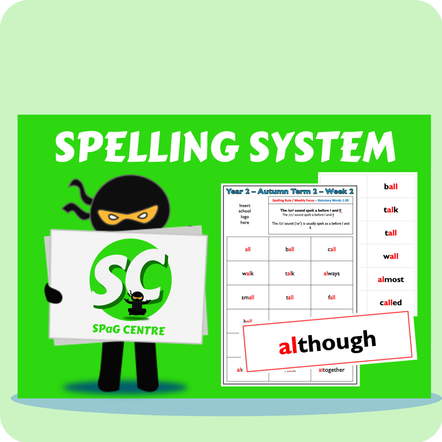 SPaG Centre – Vocabulary Ninja