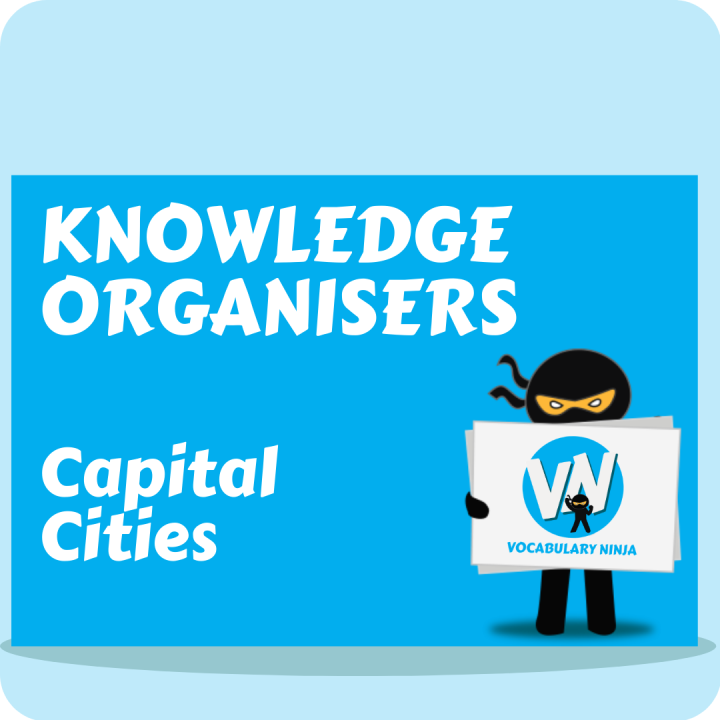 Capital Cities Knowledge Organiser – Vocabulary Ninja