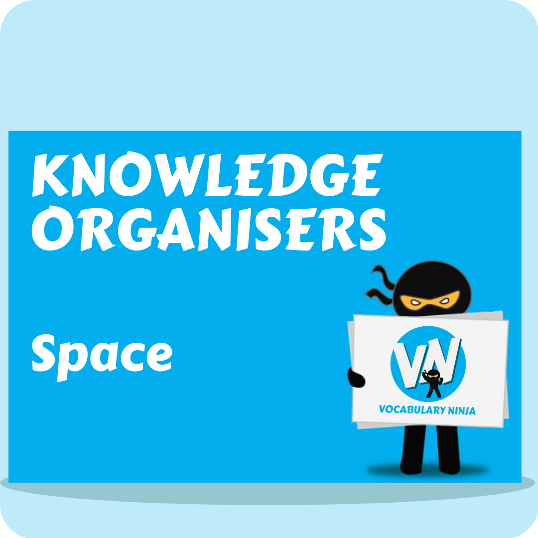 Space Knowledge Organiser – Vocabulary Ninja