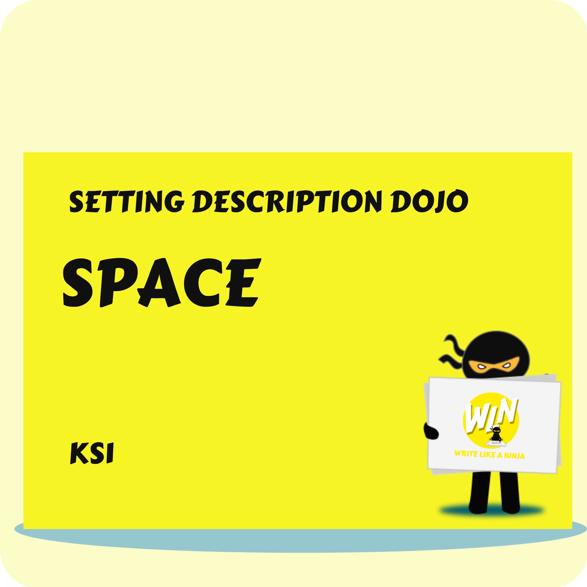 Space – Setting Description Dojo KS1 – Vocabulary Ninja