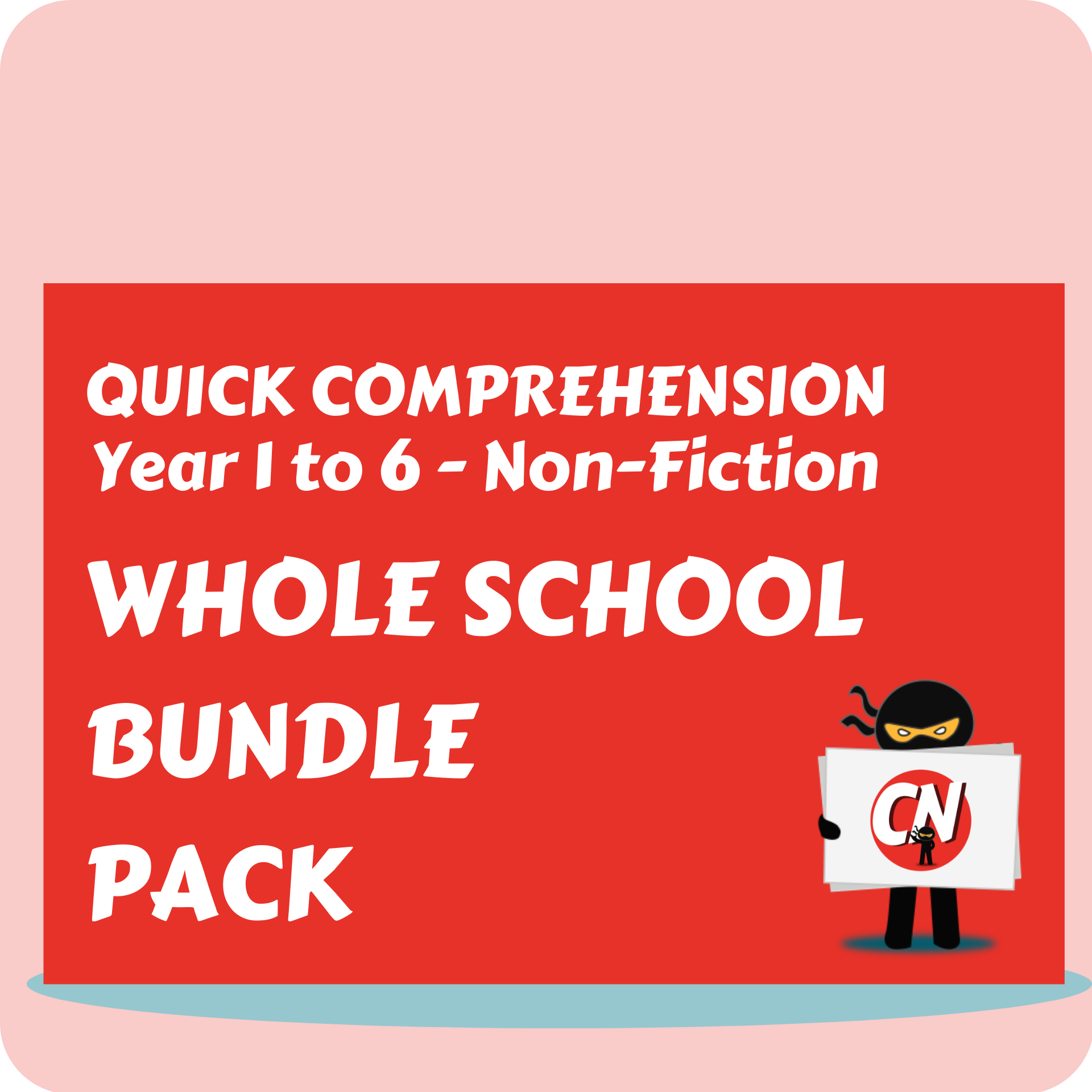 Quick Comprehension – Whole School Bundle – Non-Fic (140 Pack ...