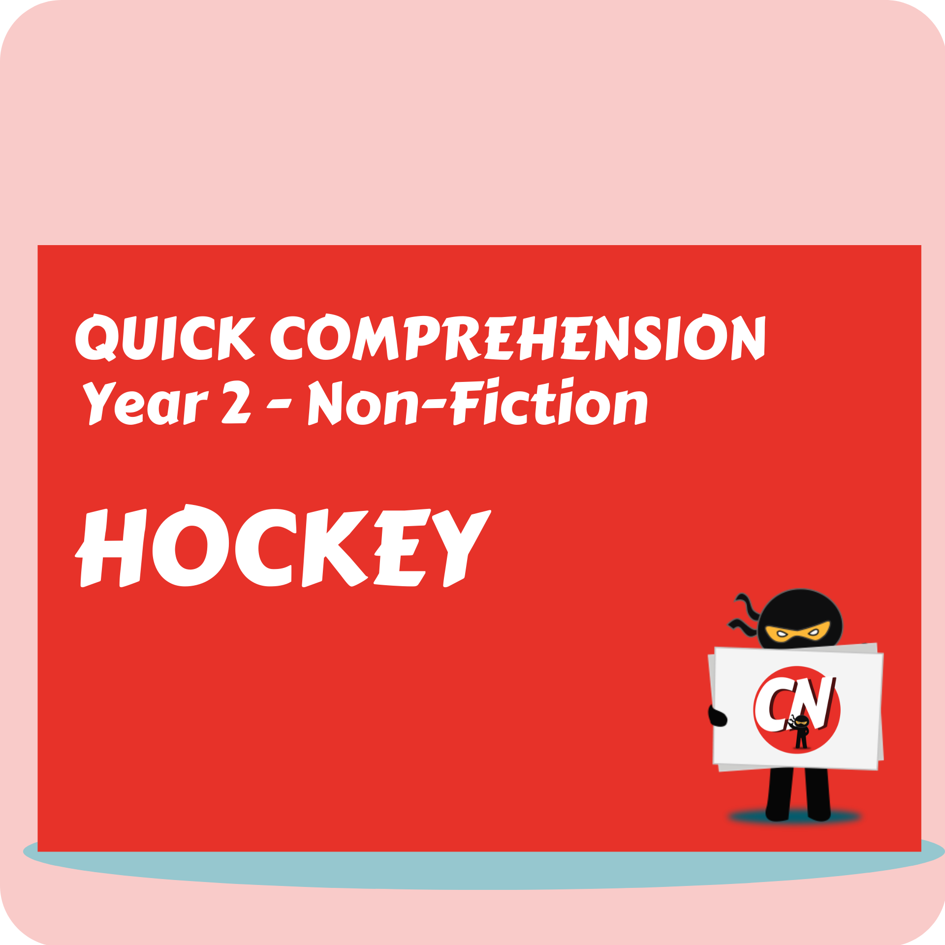 Quick Comprehension – Year 2 – Non-Fiction – Hockey – Vocabulary Ninja