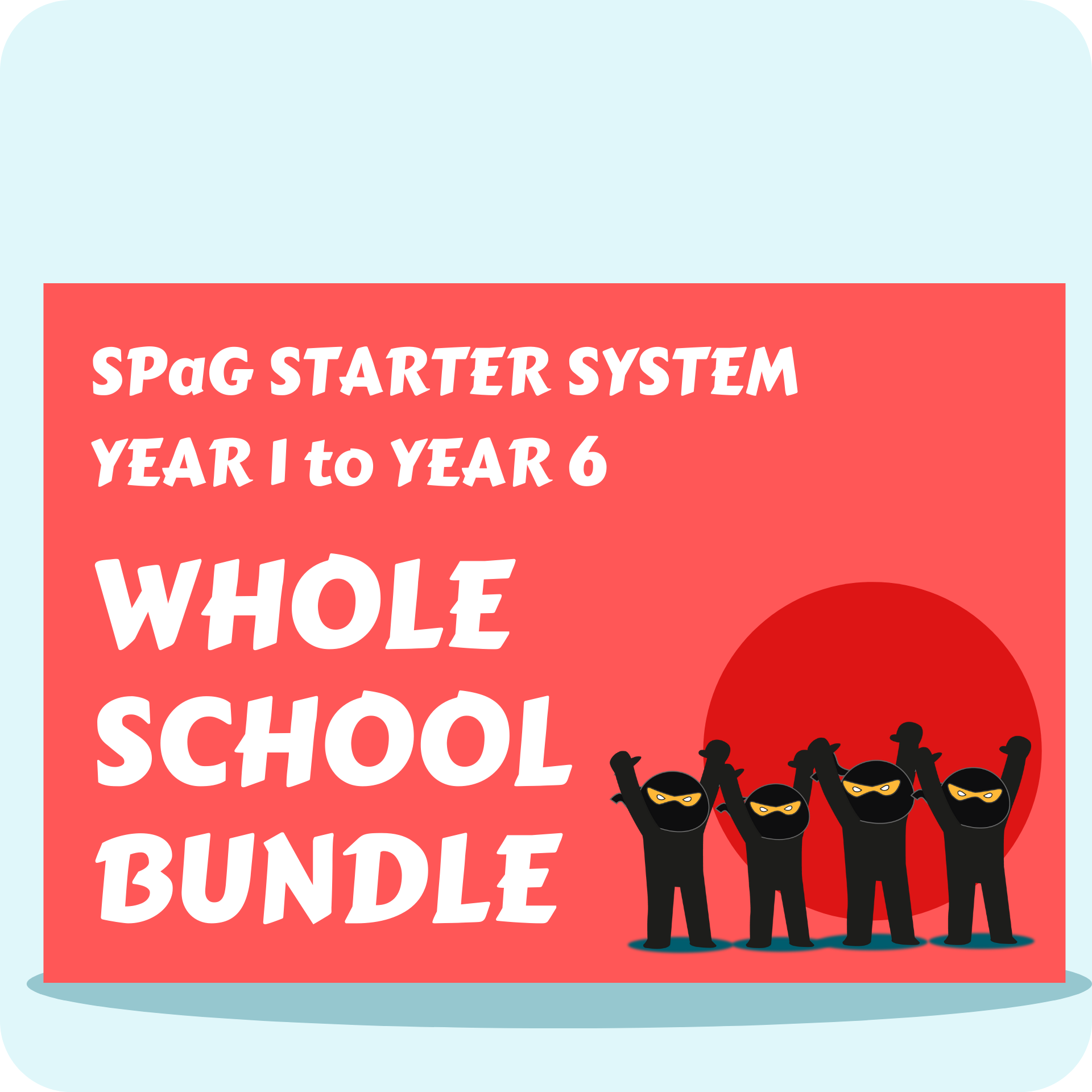 SPaG Starter Year 1 to Year 6 – Whole School Bundle – Vocabulary Ninja