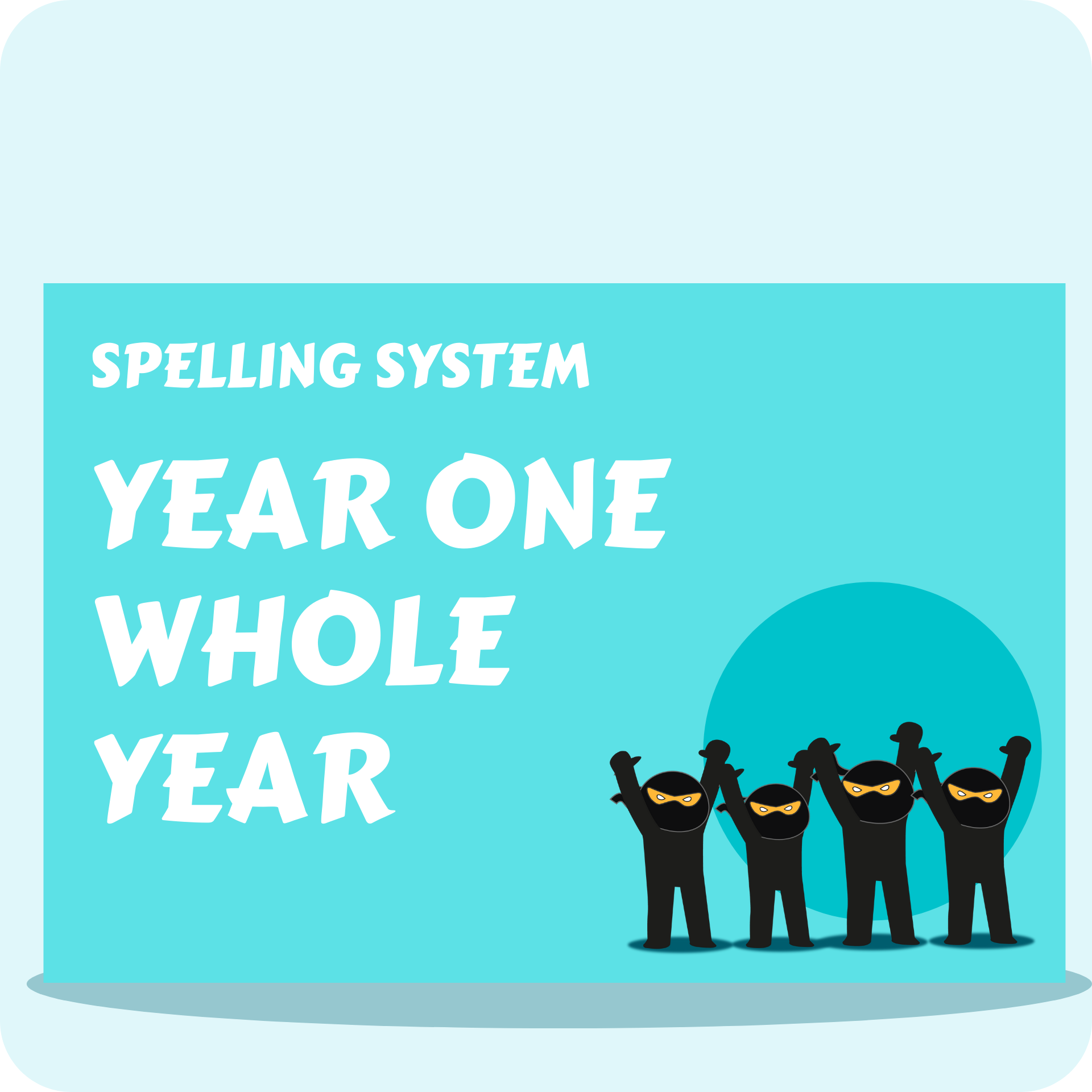 Spelling System Year 1 – Whole Year – Vocabulary Ninja