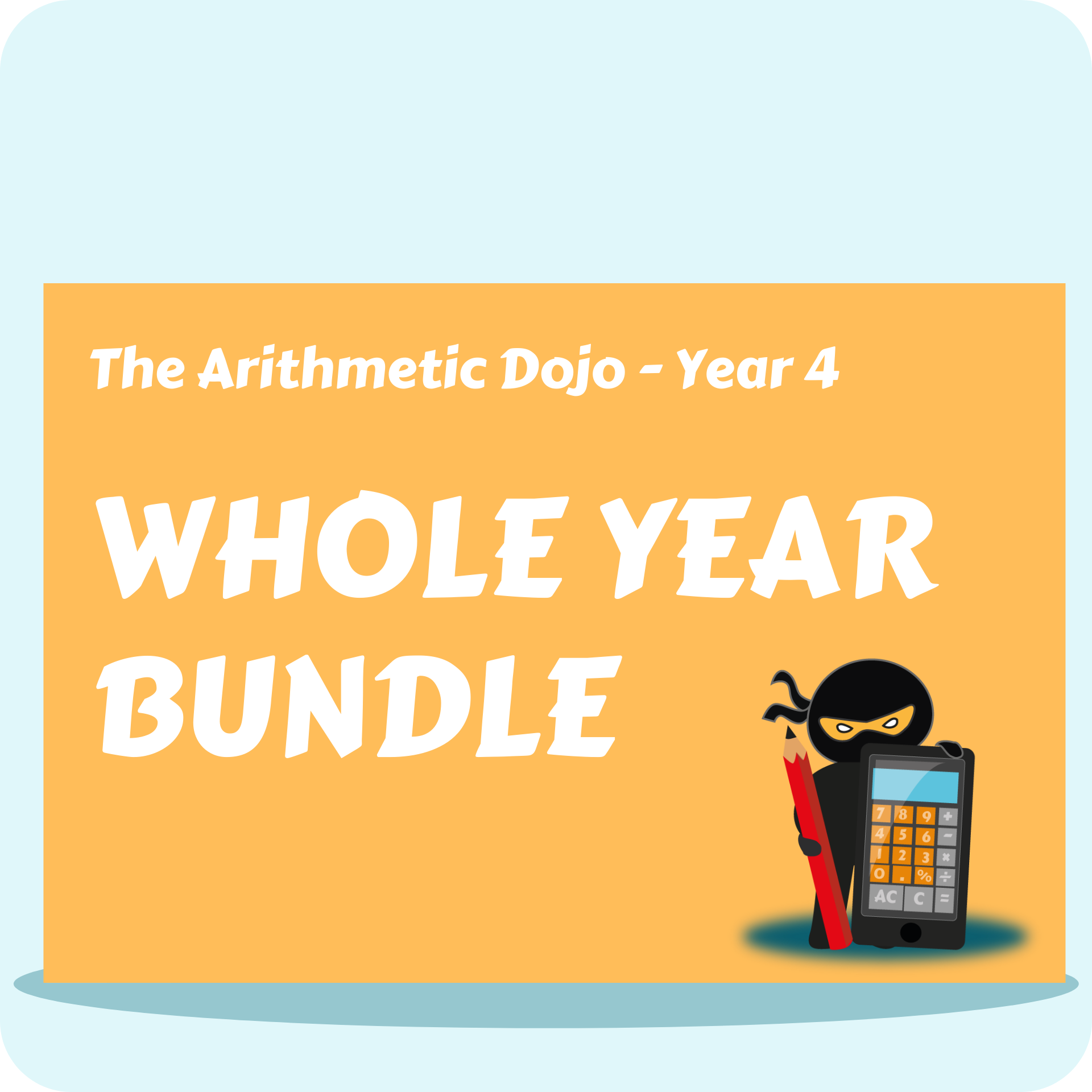 The Arithmetic Dojo Year 4 – Whole Year Bundle – Vocabulary Ninja