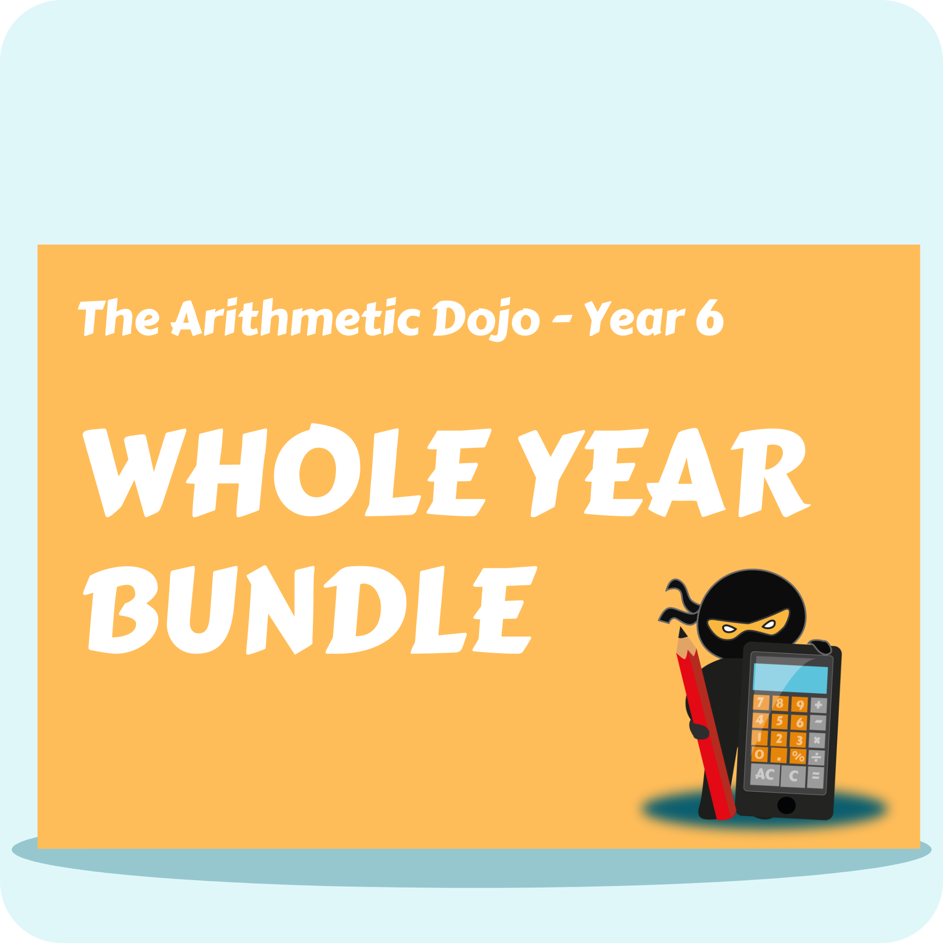 The Arithmetic Dojo Year 6 – Whole Year Bundle – Vocabulary Ninja