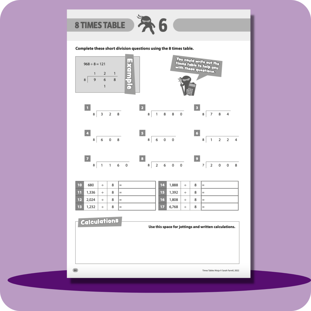 Times Tables Ninja – Vocabulary Ninja