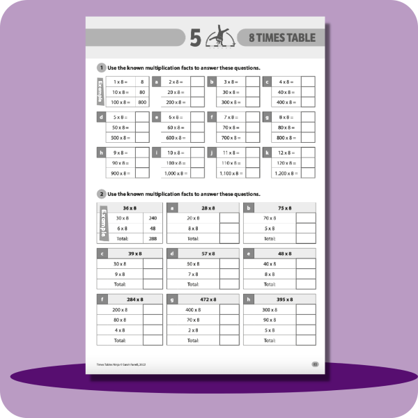 Times Tables Ninja – Vocabulary Ninja