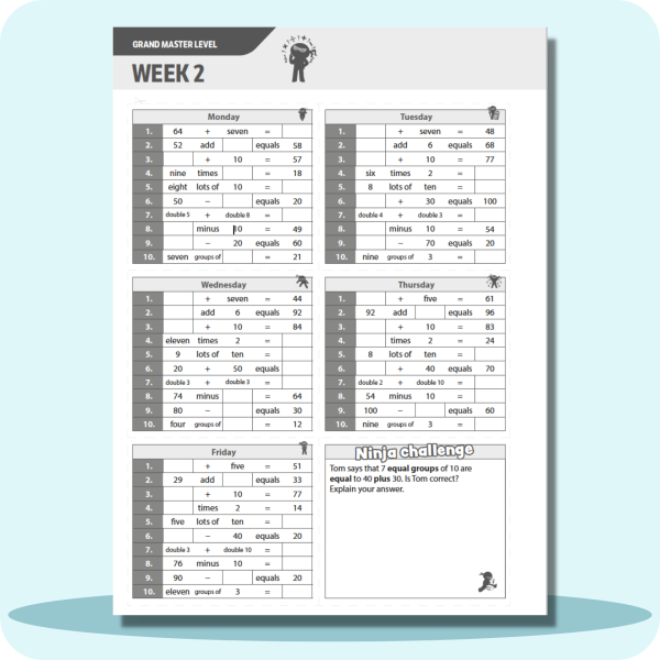 Arithmetic Ninja – Vocabulary Ninja