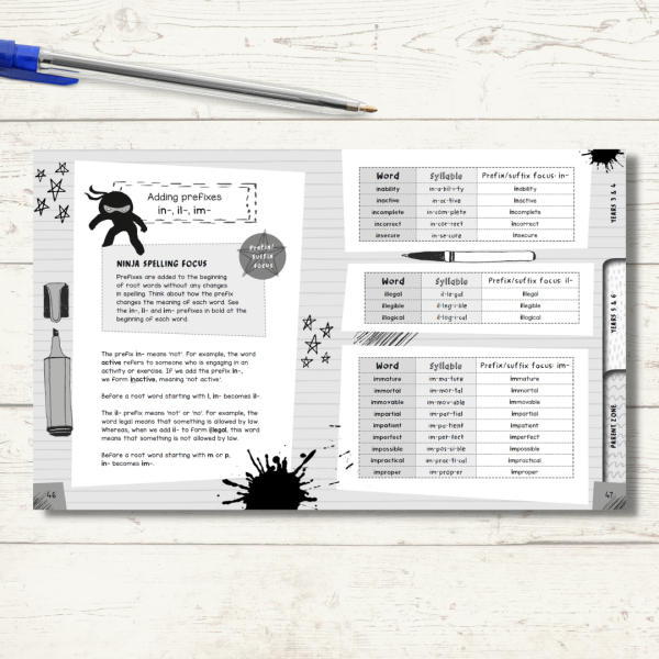 Spell Like A Ninja – Vocabulary Ninja