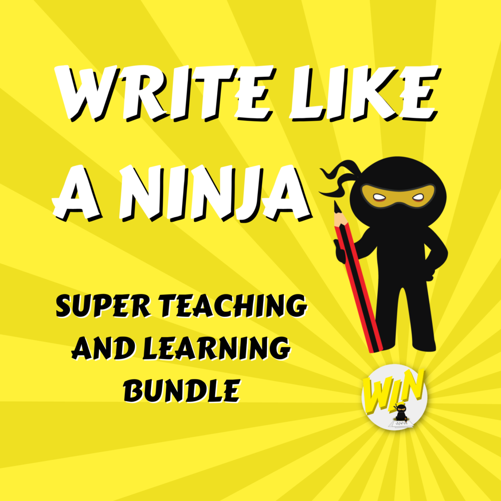 Write Like a Ninja – Teaching Super Bundle – Vocabulary Ninja