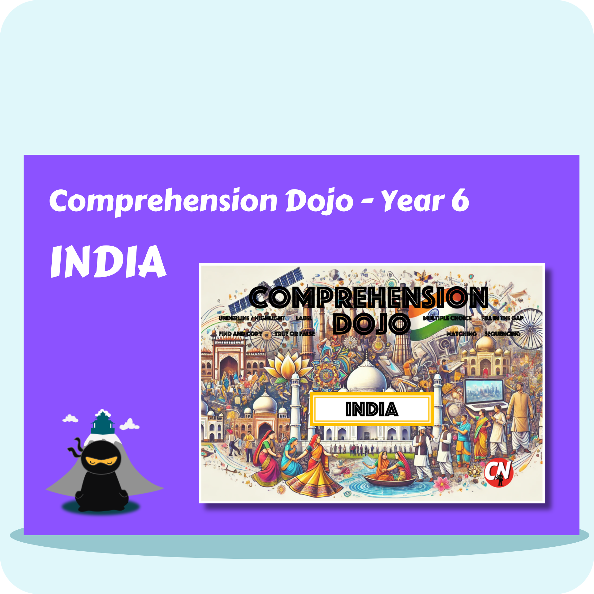 India – Vocabulary Ninja