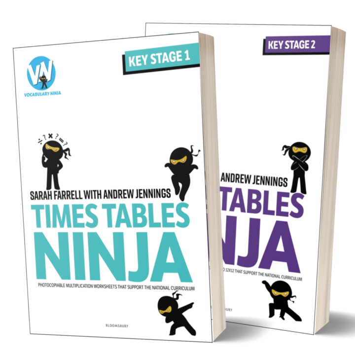 Times Tables Ninja Bundle (KS1 and KS2) – Vocabulary Ninja