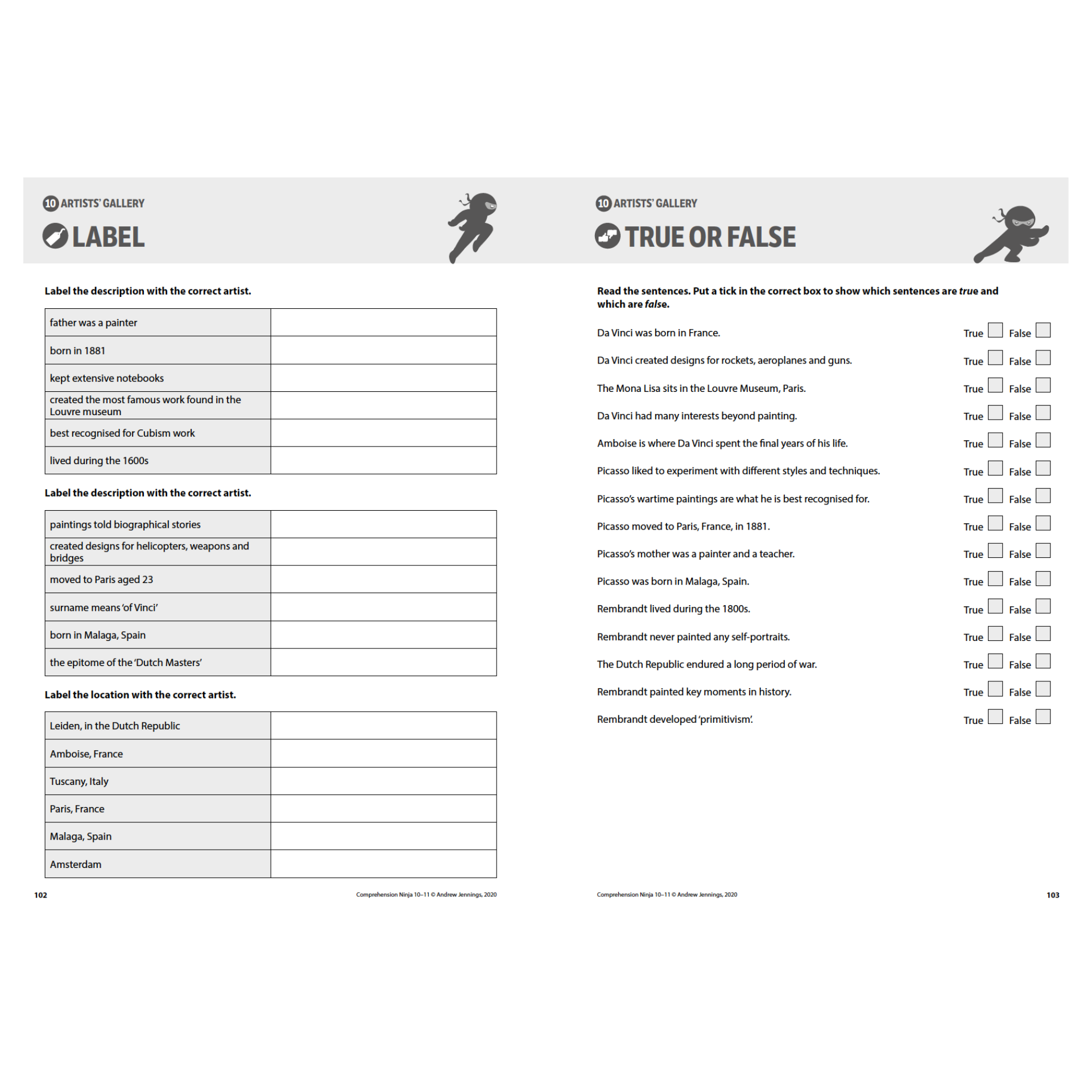 Comprehension Ninja – Non-Fiction Bundle – Vocabulary Ninja