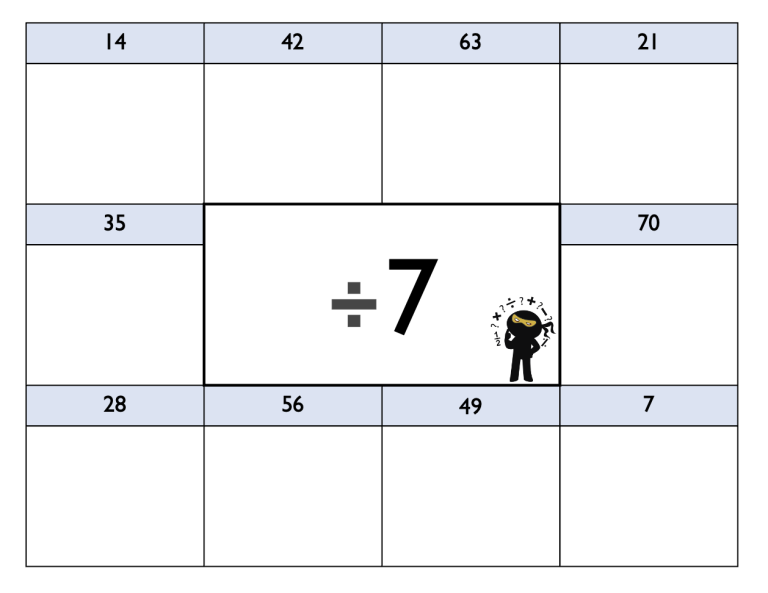 Fluency Grids – Vocabulary Ninja