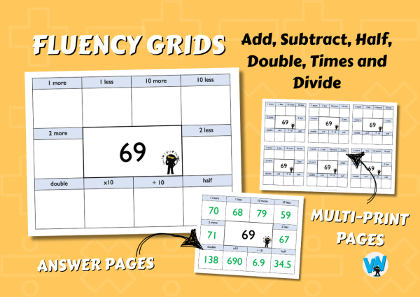 Fluency Grids – Vocabulary Ninja