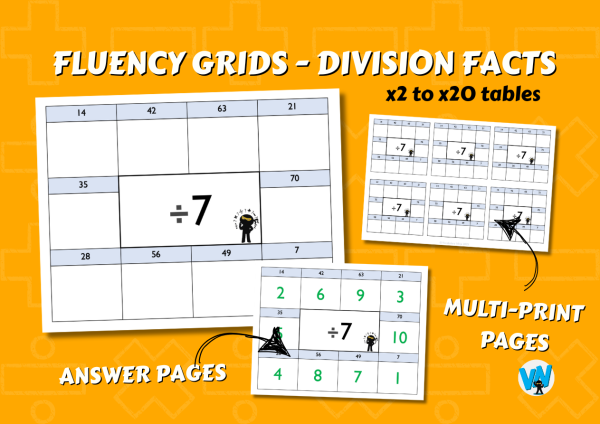Fluency Grids – Vocabulary Ninja
