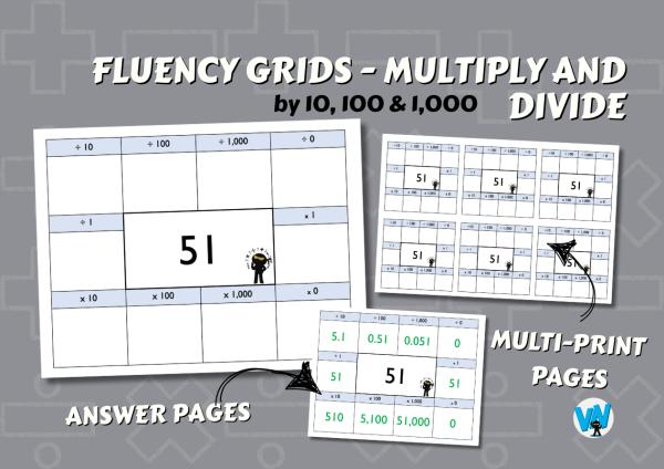 Fluency Grids – Vocabulary Ninja